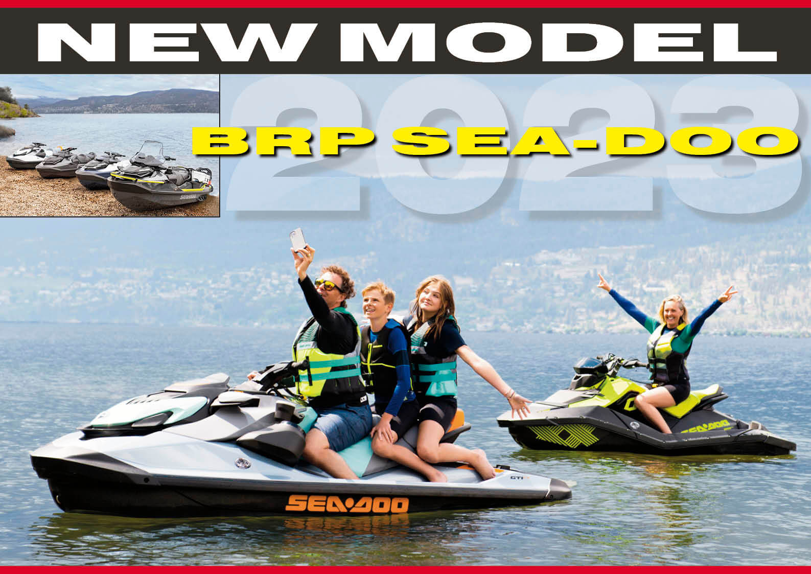 2023年 BRP SEA-DOO（シードゥ）ニューモデル国内全モデルラインナップ （水上バイク）｜ワールドジェットスポーツマガジン